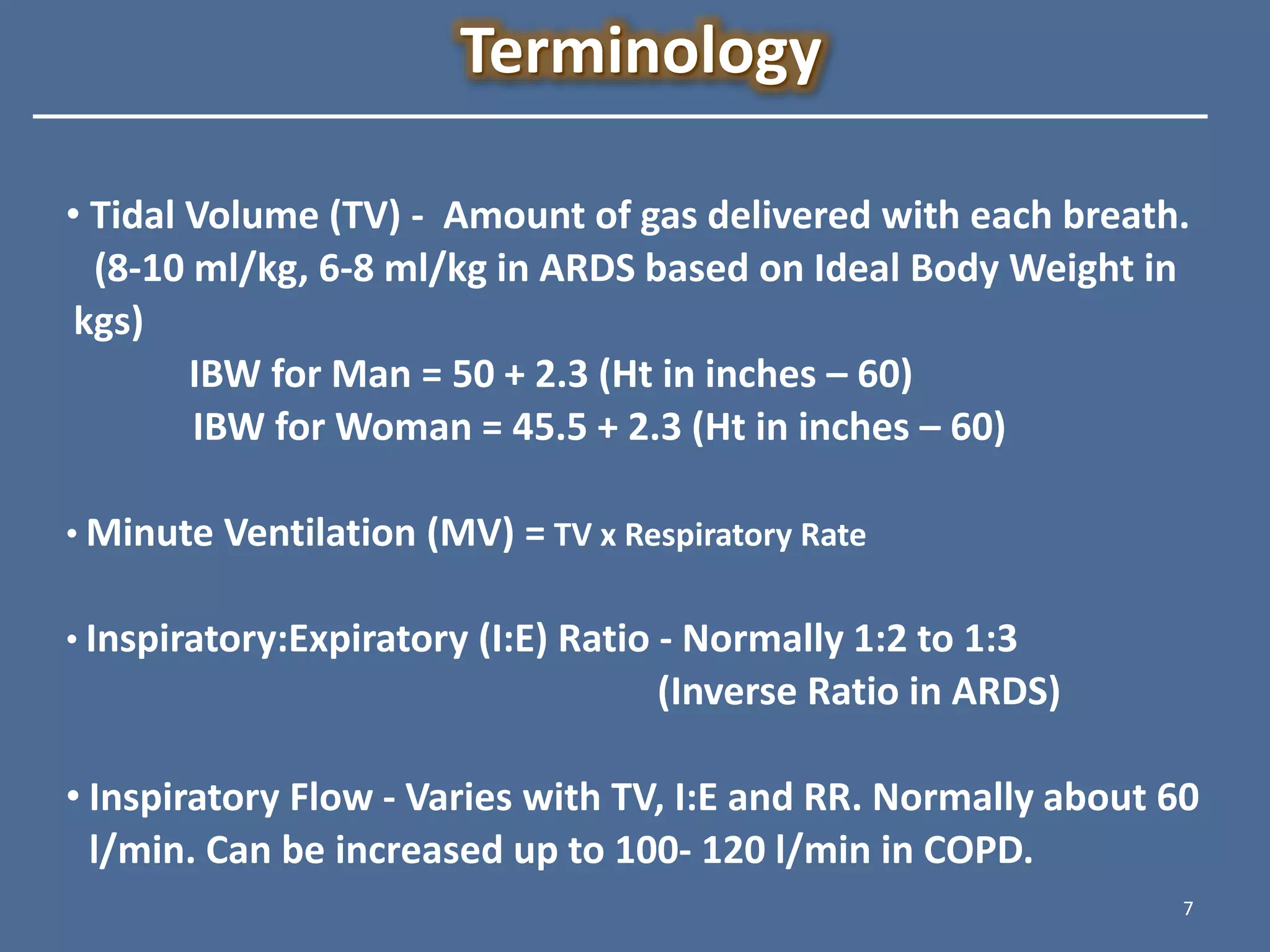 Approach to Mechanical ventilation | PPTX