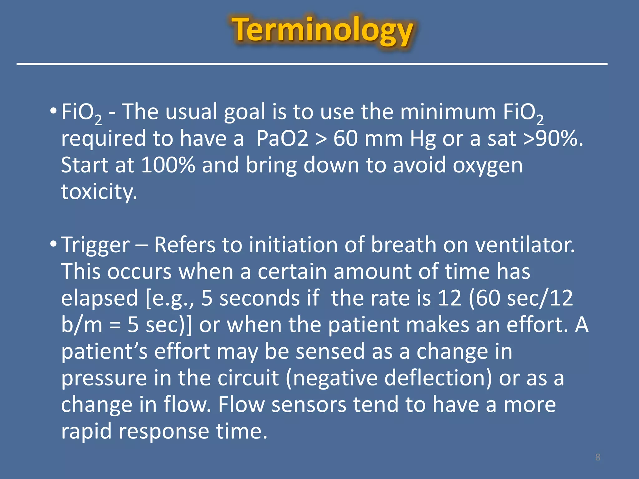 Approach to Mechanical ventilation | PPTX