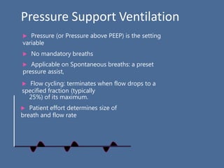 Approach to Mechanical ventilation | PPT