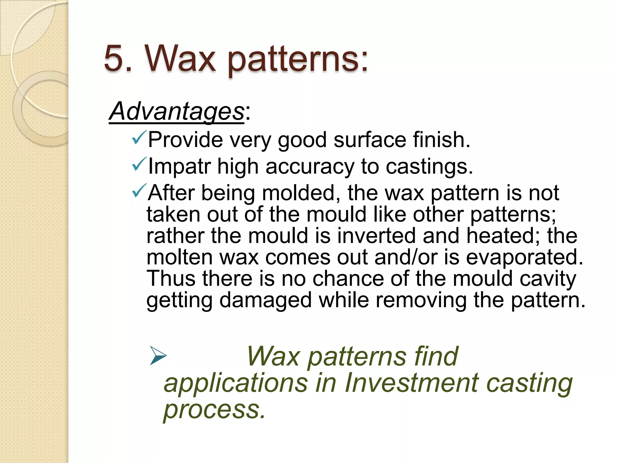 manufacturing technology -foundary | PPTX