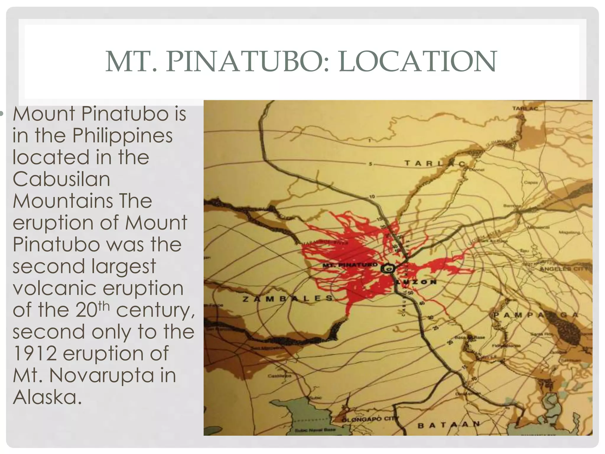 Mt. pinatubo | PPTX | Geography | Science