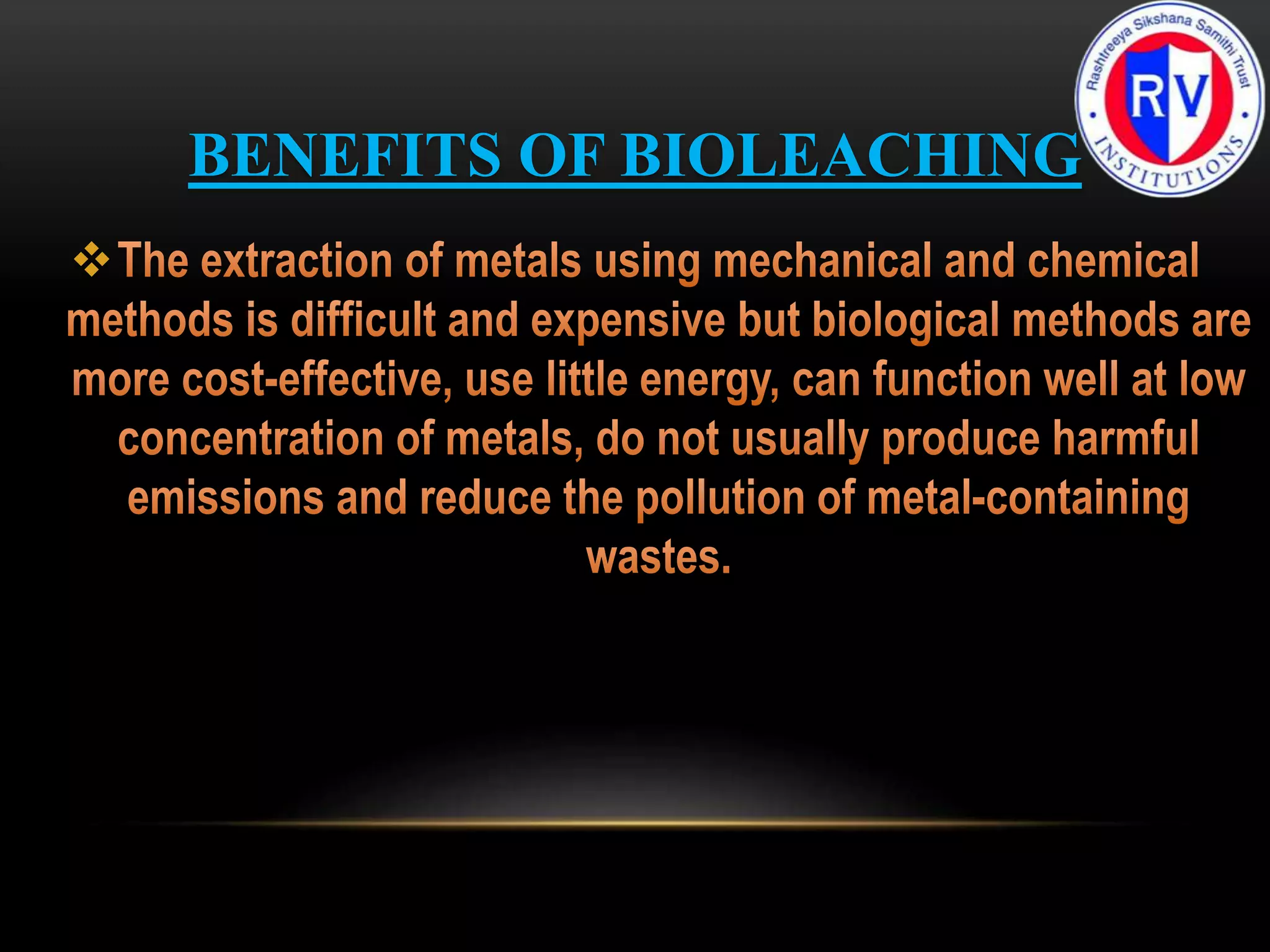 Bioleaching | PPTX