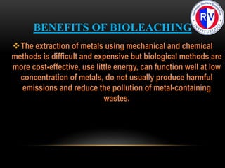 Bioleaching | PPTX