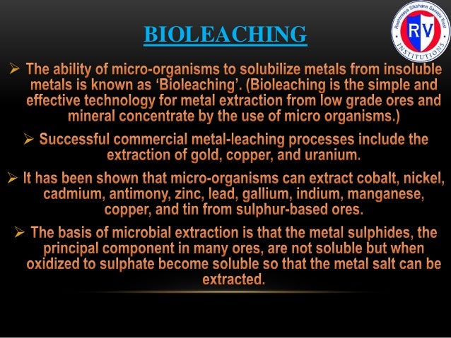 Bioleaching