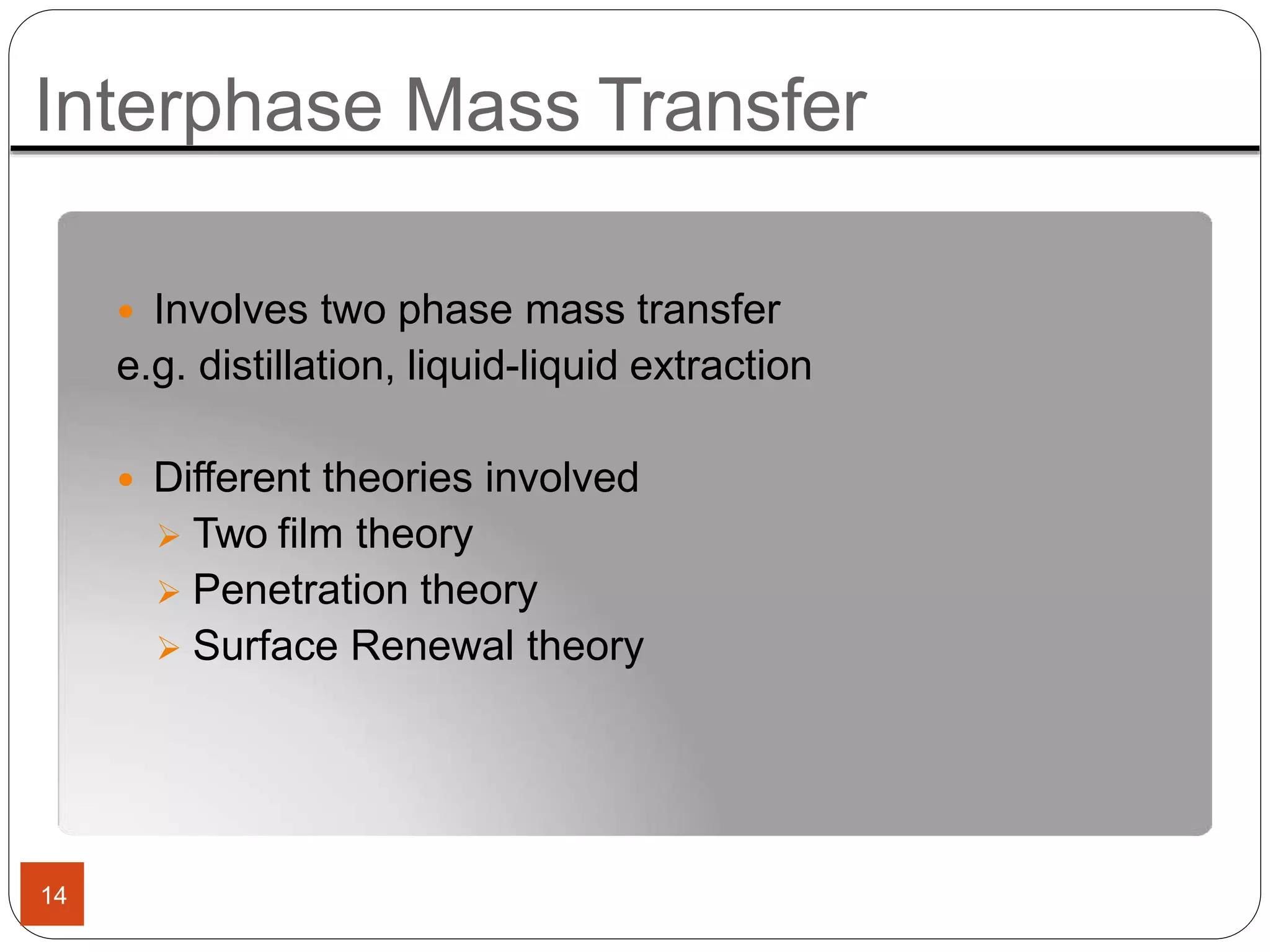 Mass Transfer | PPTX