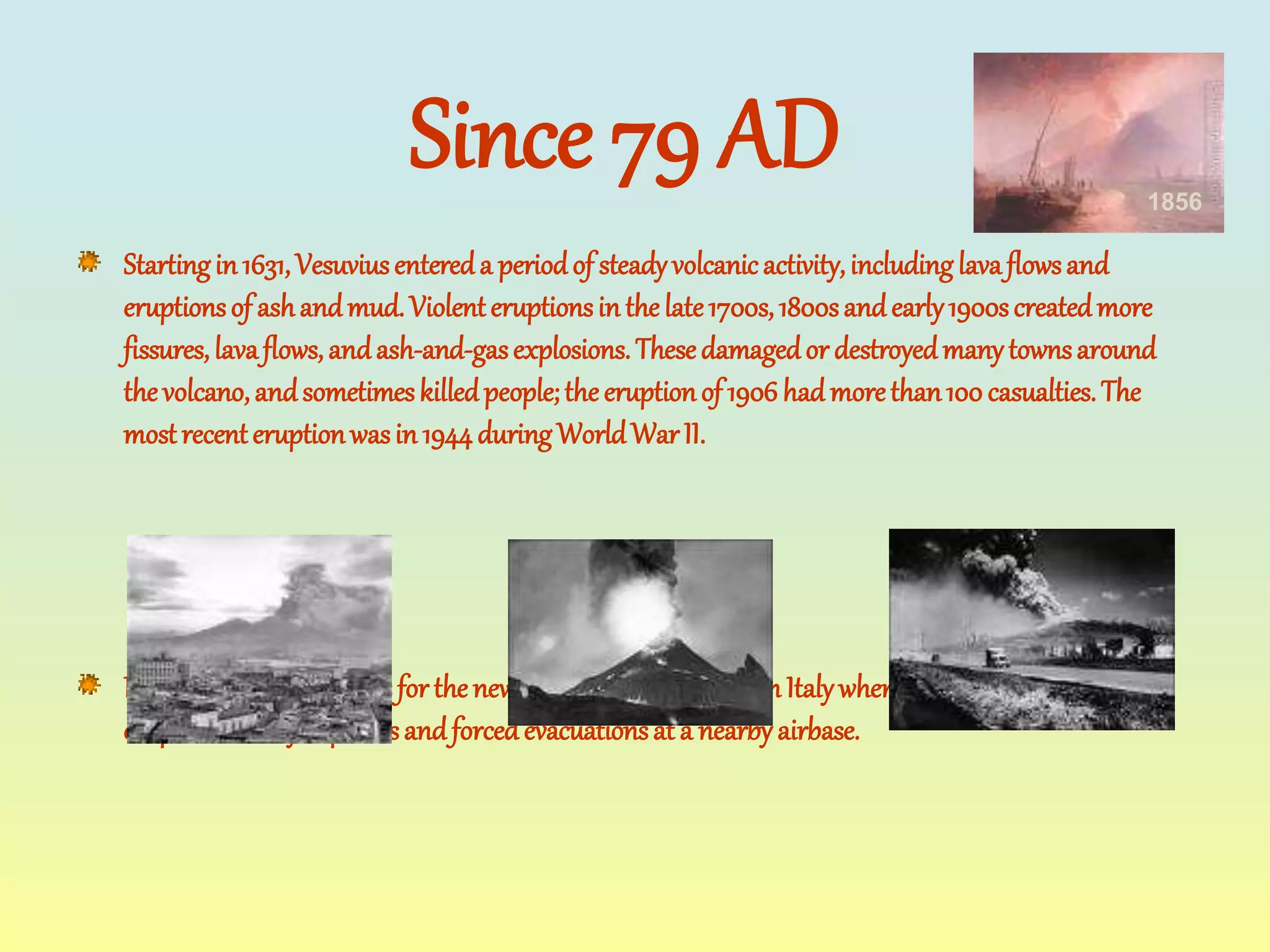 Mt. vesuvius eruption | PPT