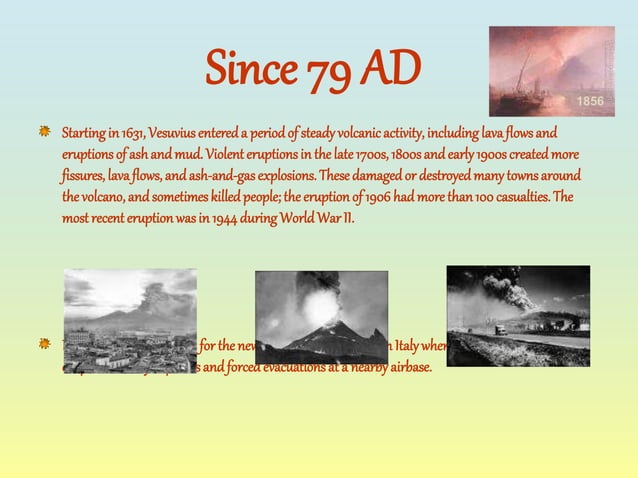 Mt. vesuvius eruption | PPT