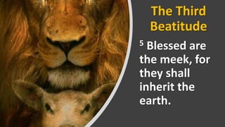 Matthew: The King and His Kingdom_The Beatitudes_Mt. 5:1-12 | PPTX