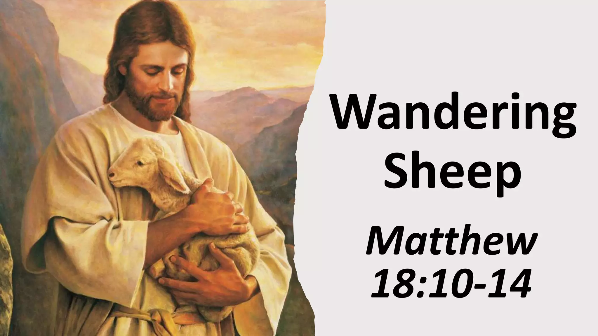 Matthew: The King and His Kingdom_Mt. 18.10 14 | PPTX | Christianity ...