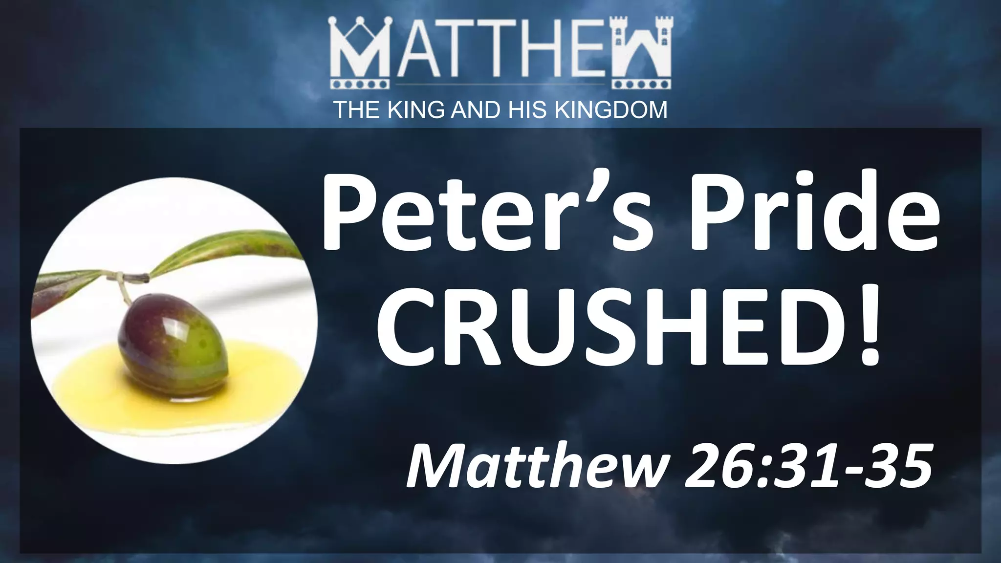 Gethsemane: The Place of Crushing_ Mt. 26.31-56 | PPTX