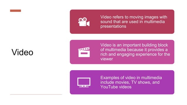About multimedia and it's some principles | PPTX