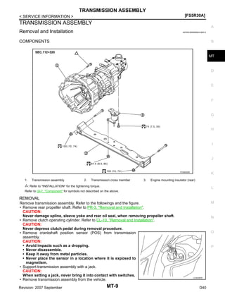 MT. Manual de transmisión mecánica pruebas y armado | PDF