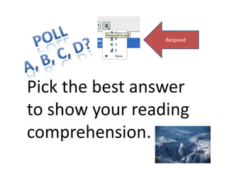 Mt. everest reading esol 3 | PPT