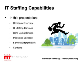 M&T IT Staffing Capabilities | PPT
