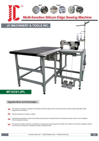 Multi-Function Silicon Edge Sewing Machine V3 | PDF