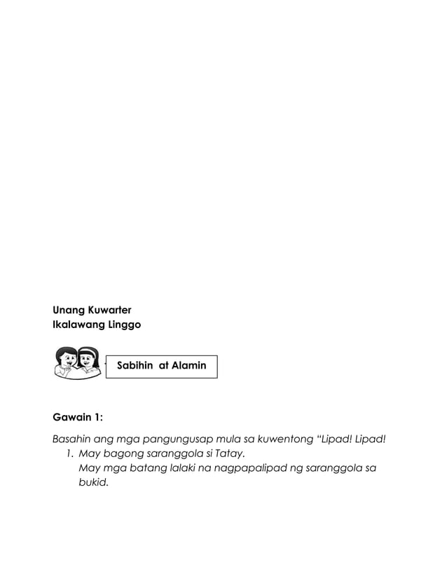 Mt lm q1 tagalog | DOC