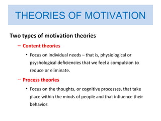 MOtivation Theories | PPT