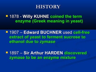 Enzymes and Enzyme Kinetics | PPT