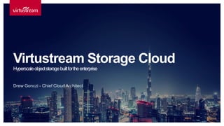 MT126 Virtustream Storage Cloud: Hyperscale Cloud Object Storage Built for the Enterprise | PPT