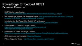 MT135_Simplifying web-scale systems management with the Dell PowerEdge Embedded RESTful ...