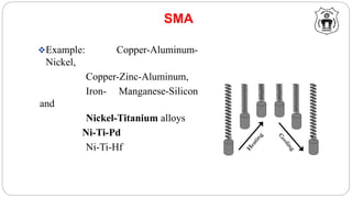 shape memory alloys | PPTX