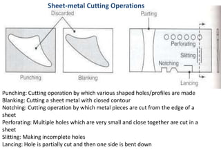 Manufacturing Technology 1 -unit 4 | PPT