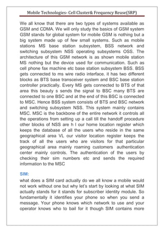 Mobile Technology | PDF