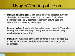 manufacturing of coin engineering design | PPTX | Stamps and Coins ...