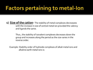 Energy Profile Diagram and Stability | PPTX
