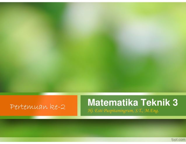 Mt3 #2 analisis gelombang | PDF