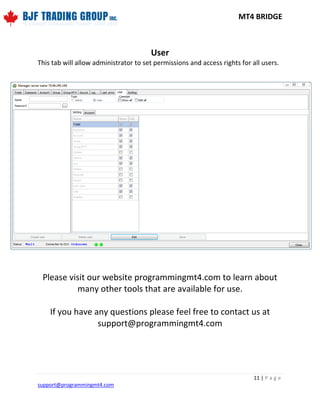 Mt4 bridge guide | PDF