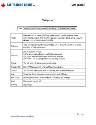 Mt4 bridge guide | PDF