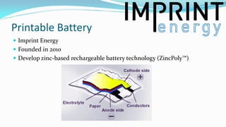 Printable Battery Technology: a business model | PDF