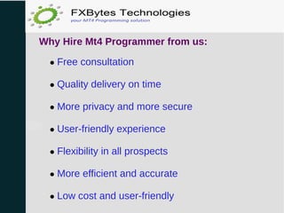 MT4HireProgrammer | PPT