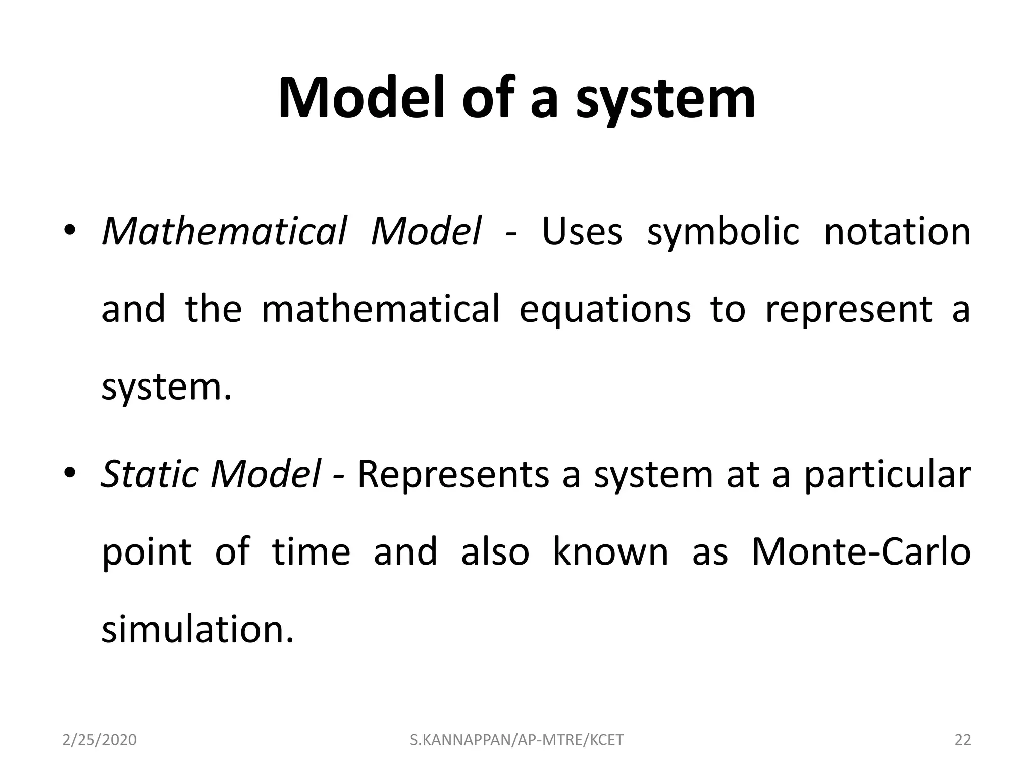 MT6702 Unit 1 System and System environment | PPT