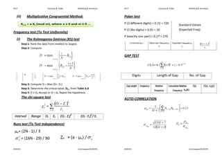 Mt6702 Unit I and II Formulas | PPT