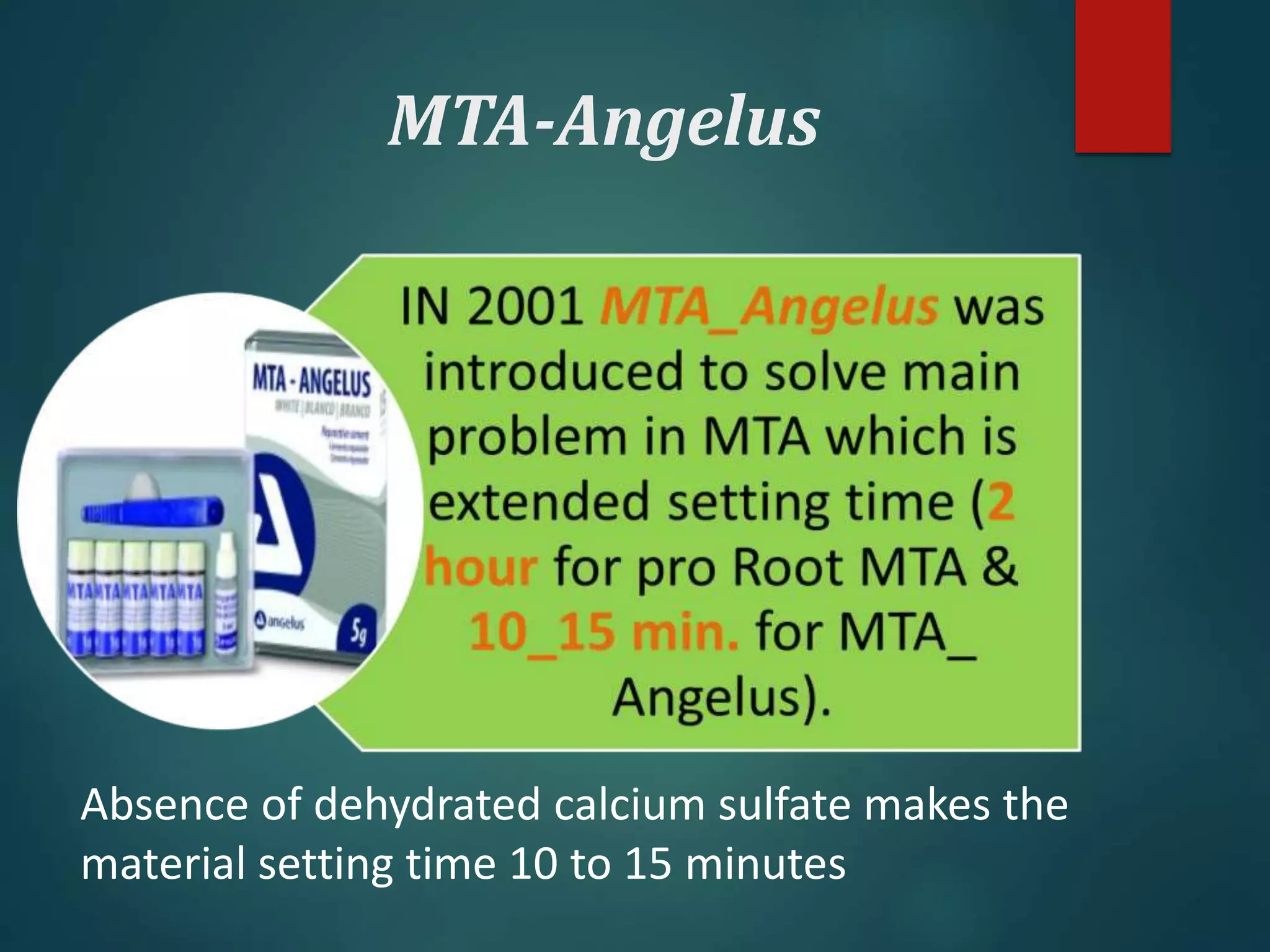 mineral trioxide aggregate.shadan | PPTX