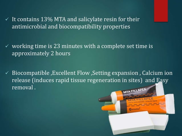 mineral trioxide aggregate.shadan | PPTX | Oral care | Personal Care