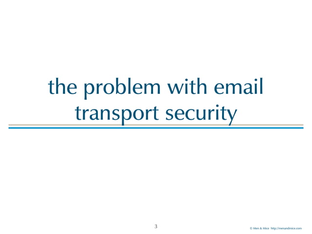 SMTP STS (Strict Transport Security) vs. SMTP with DANE | PPT