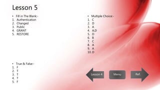 Mta 98 364 mta database fundamentals [solution manual] | PPTX