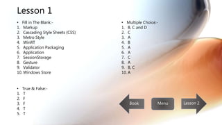 Mta 98 375 application development fundamentals [solution manual] | PPT