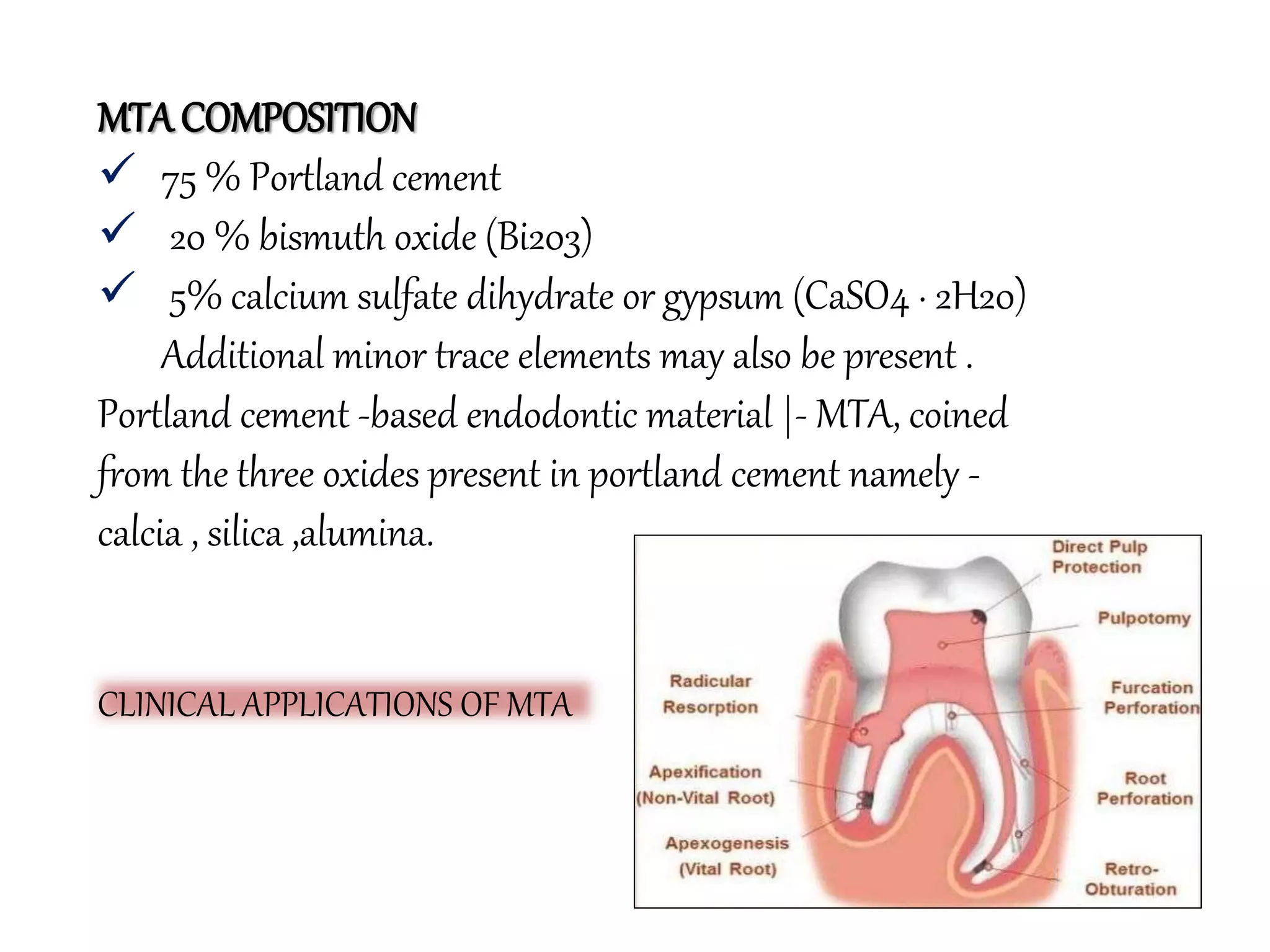 Mta and biodentine | PPTX