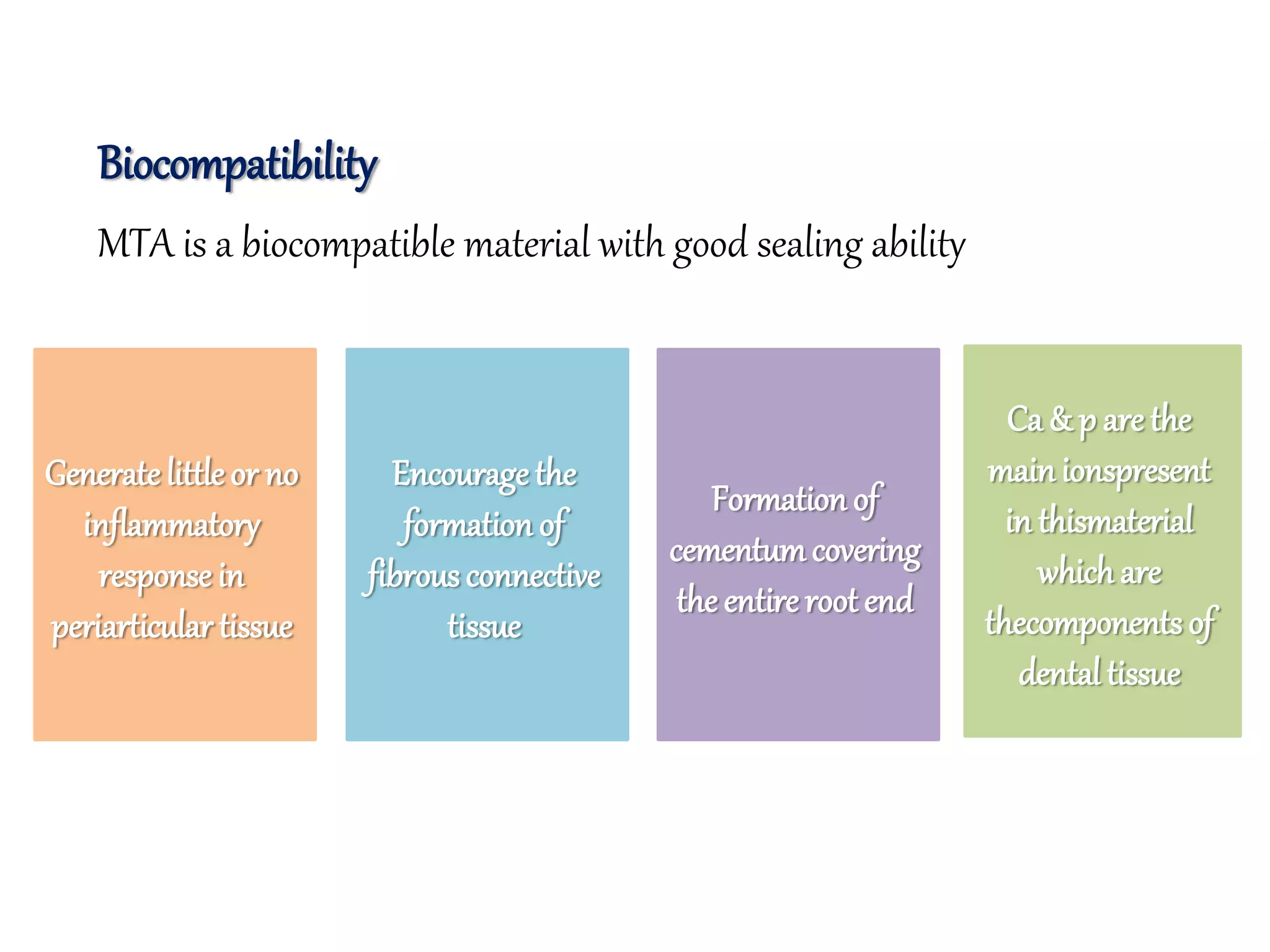 Mta and biodentine | PPTX