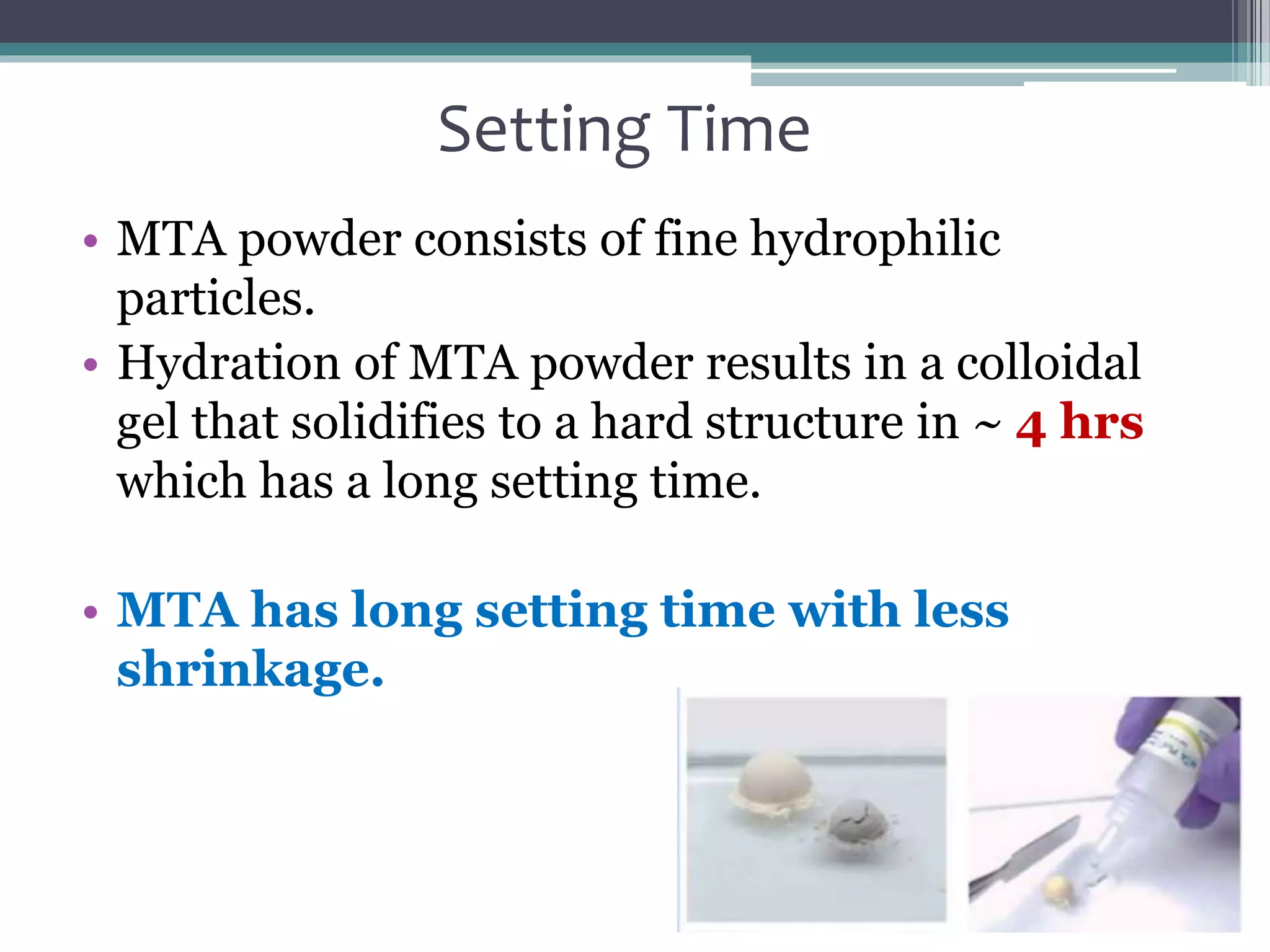 MTA & Biodentine | PPTX