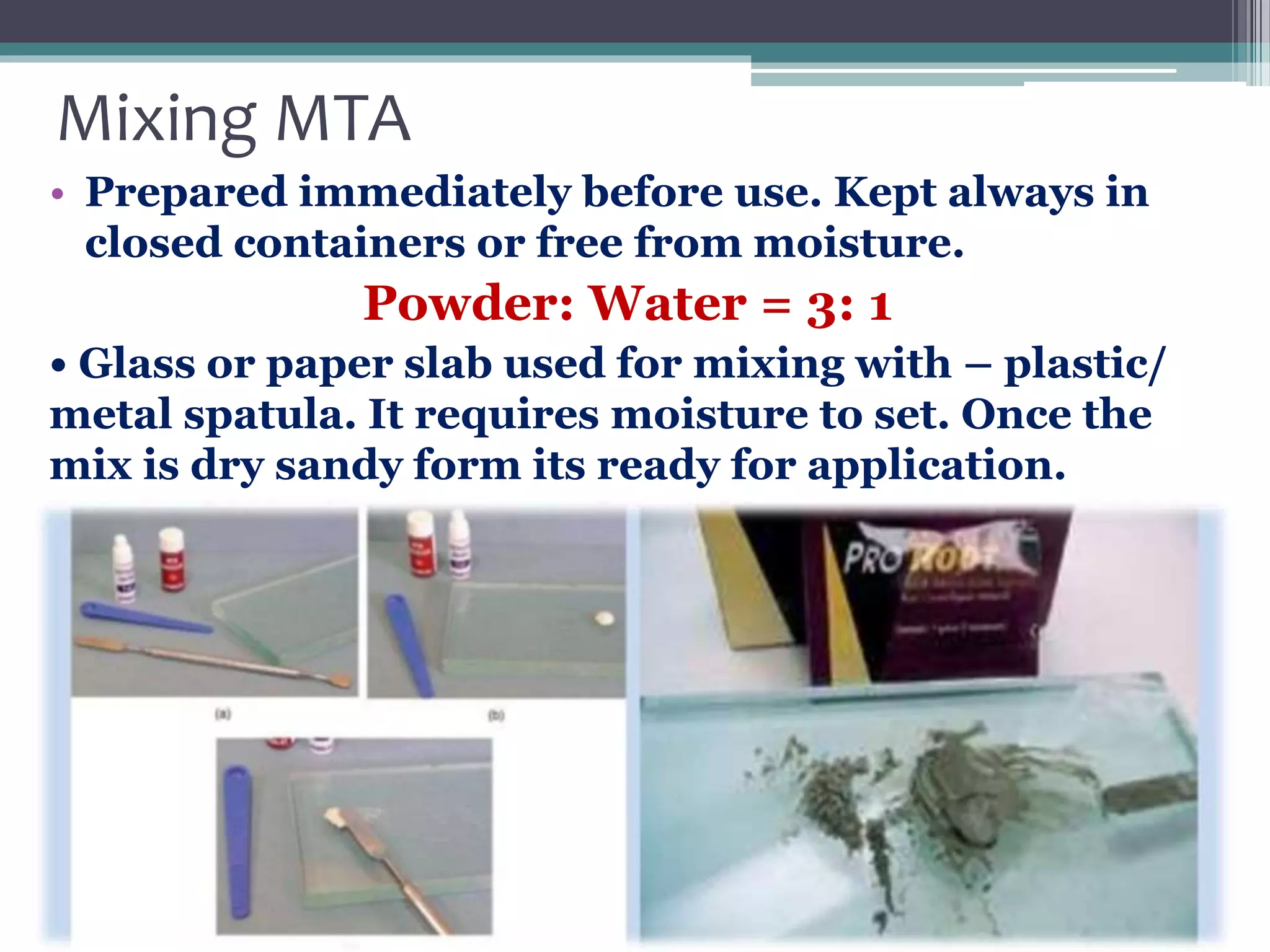 MTA & Biodentine | PPTX