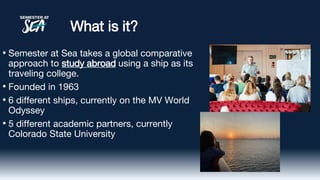 Librarian at Sea: Lessons Learned During My Semester at Sea | PPTX