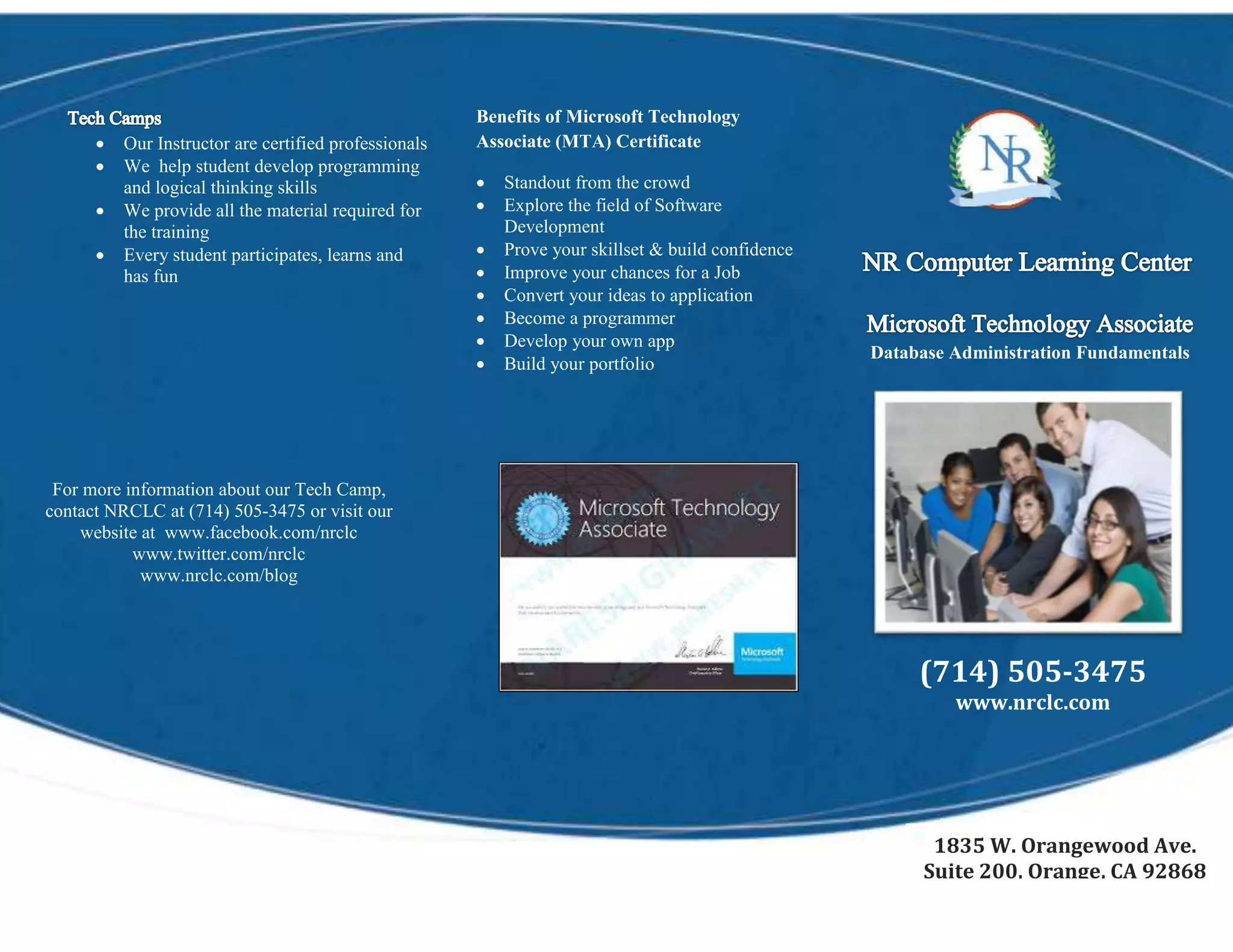 MTA database brochure | PPT