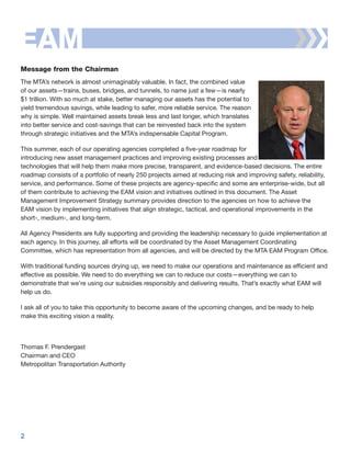 MTA Asset Management Improvement Stratagy | PDF