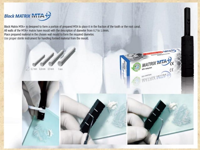 MTA | PDF | Dental Health | Diseases and Conditions