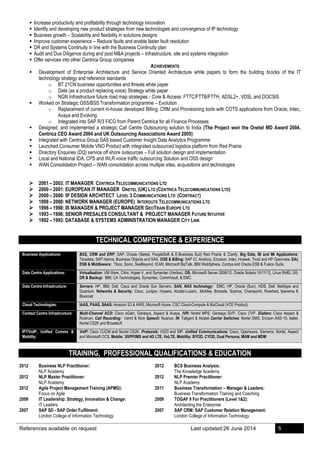 Mohammed Talukdar CV 26 06-14 | PDF | Computing | Technology & Computing